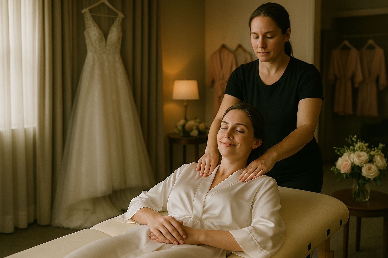Pre Wedding Massage for Brides in Nashville Calm and Shine